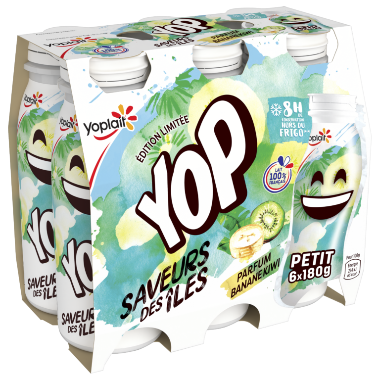Yaourt à boire aux fruits format 180g — Yop de Yoplait