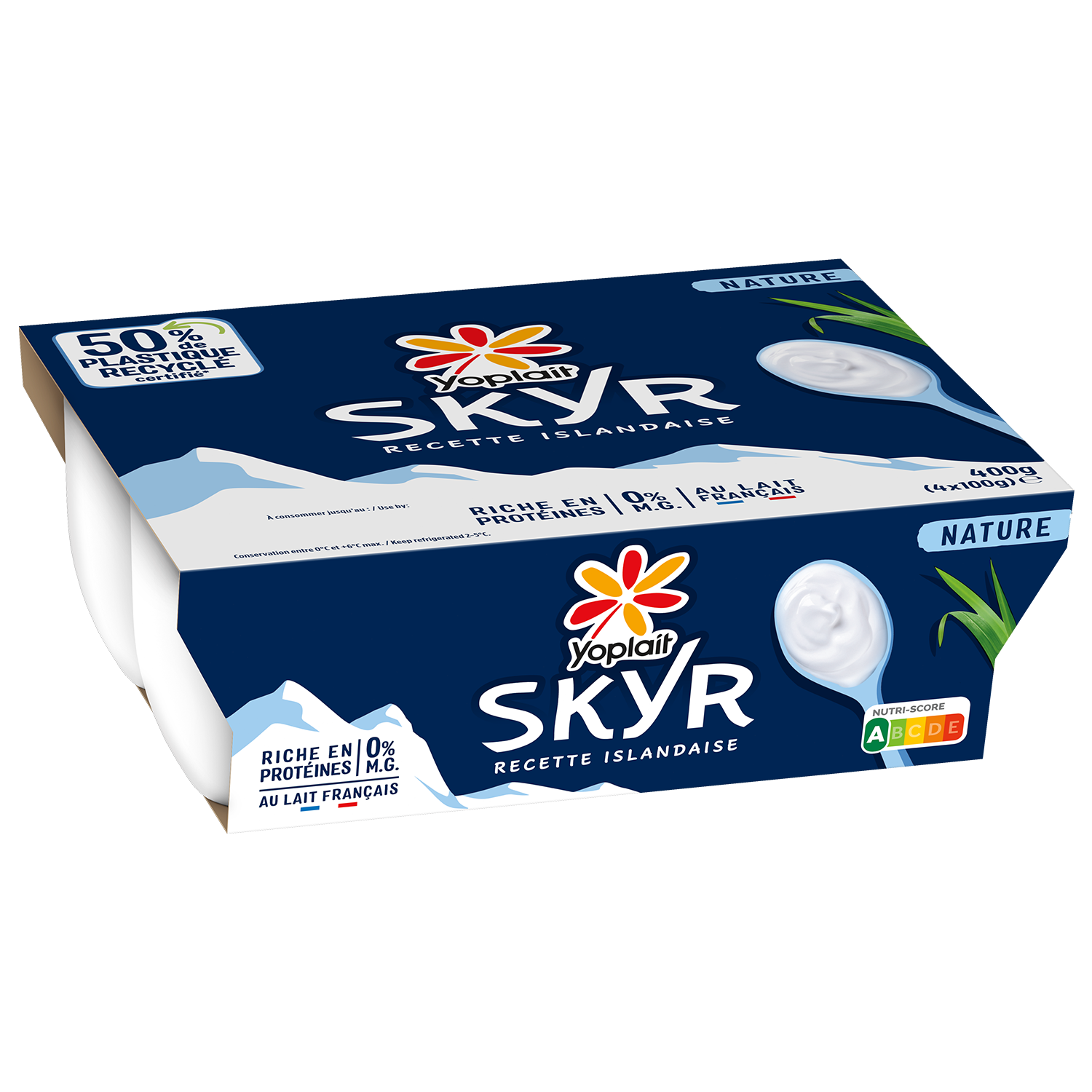 Skyr Nature : le vrai skyr islandais riche en protéines — Yoplait