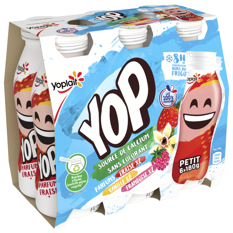 Yaourt à boire aux fruits format 180g — Yop de Yoplait