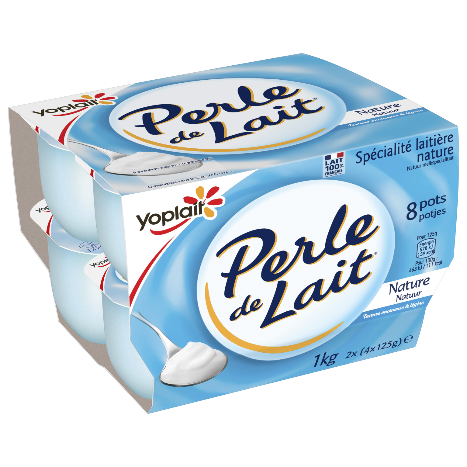 Perle de Lait – Nature — Yoplait