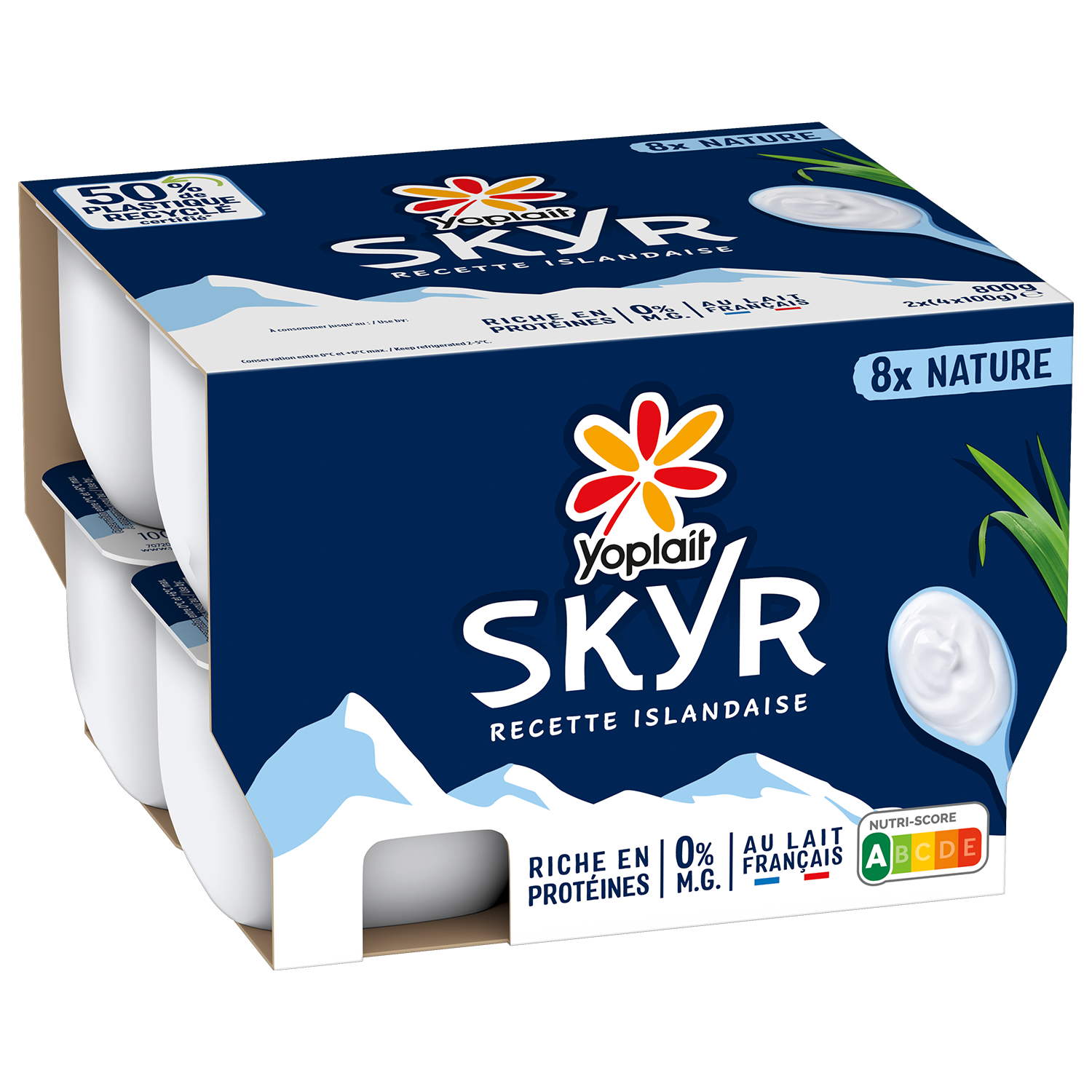 Skyr Nature : le vrai skyr islandais riche en protéines — Yoplait