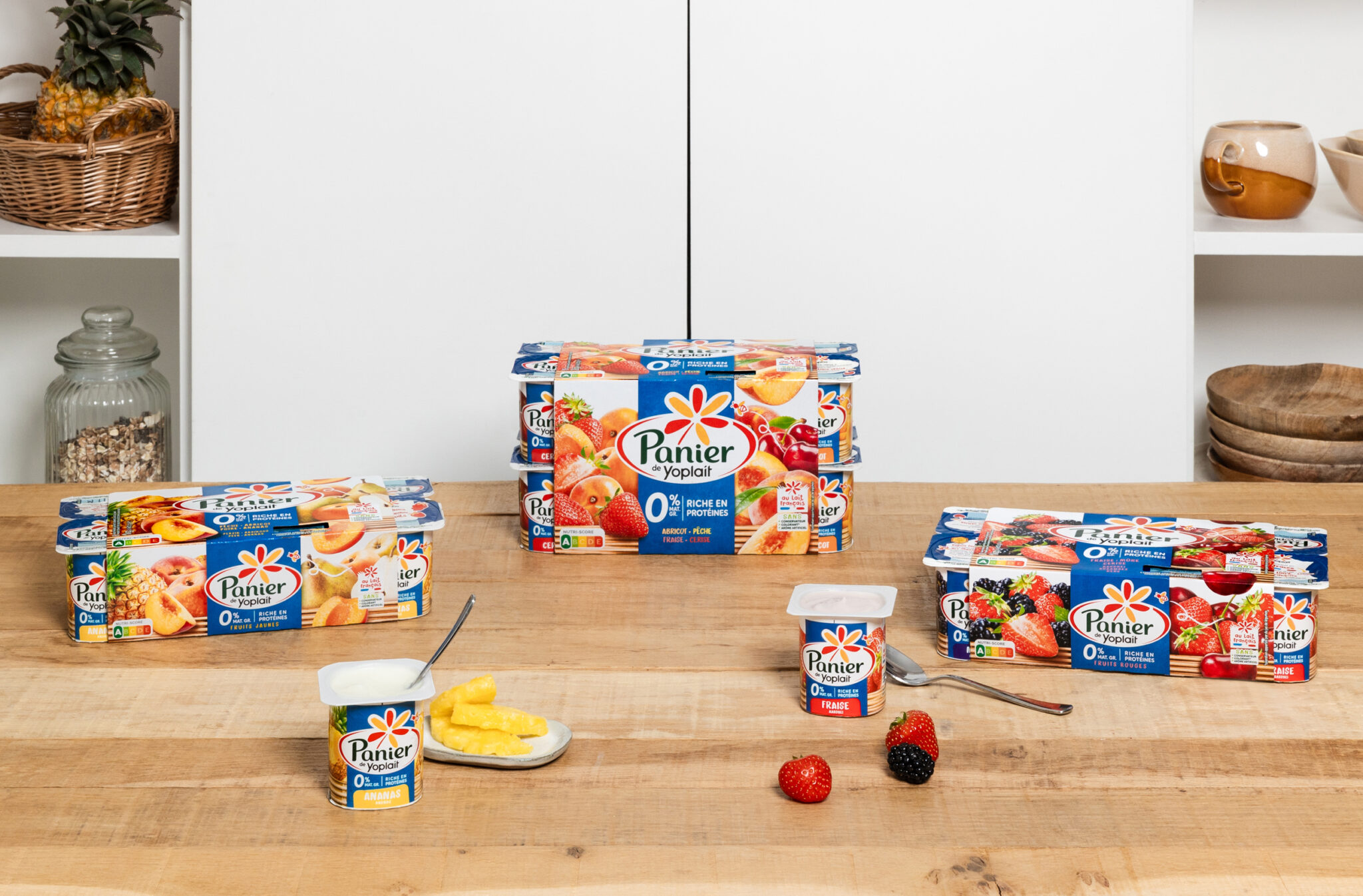 Yaourt aux fruits 0% de matières grasses : Panier – 0% Yoplait