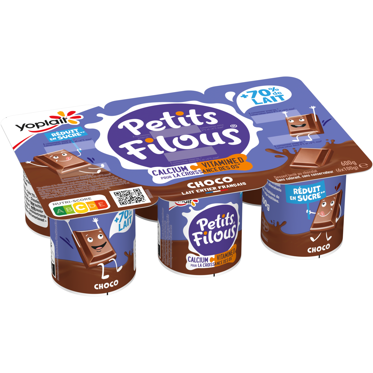 Yaourt Enfant sain et amusant — Petits Filous de Yoplait
