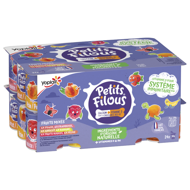 Fromage frais aux fruits mixés — Petits Filous Yoplait