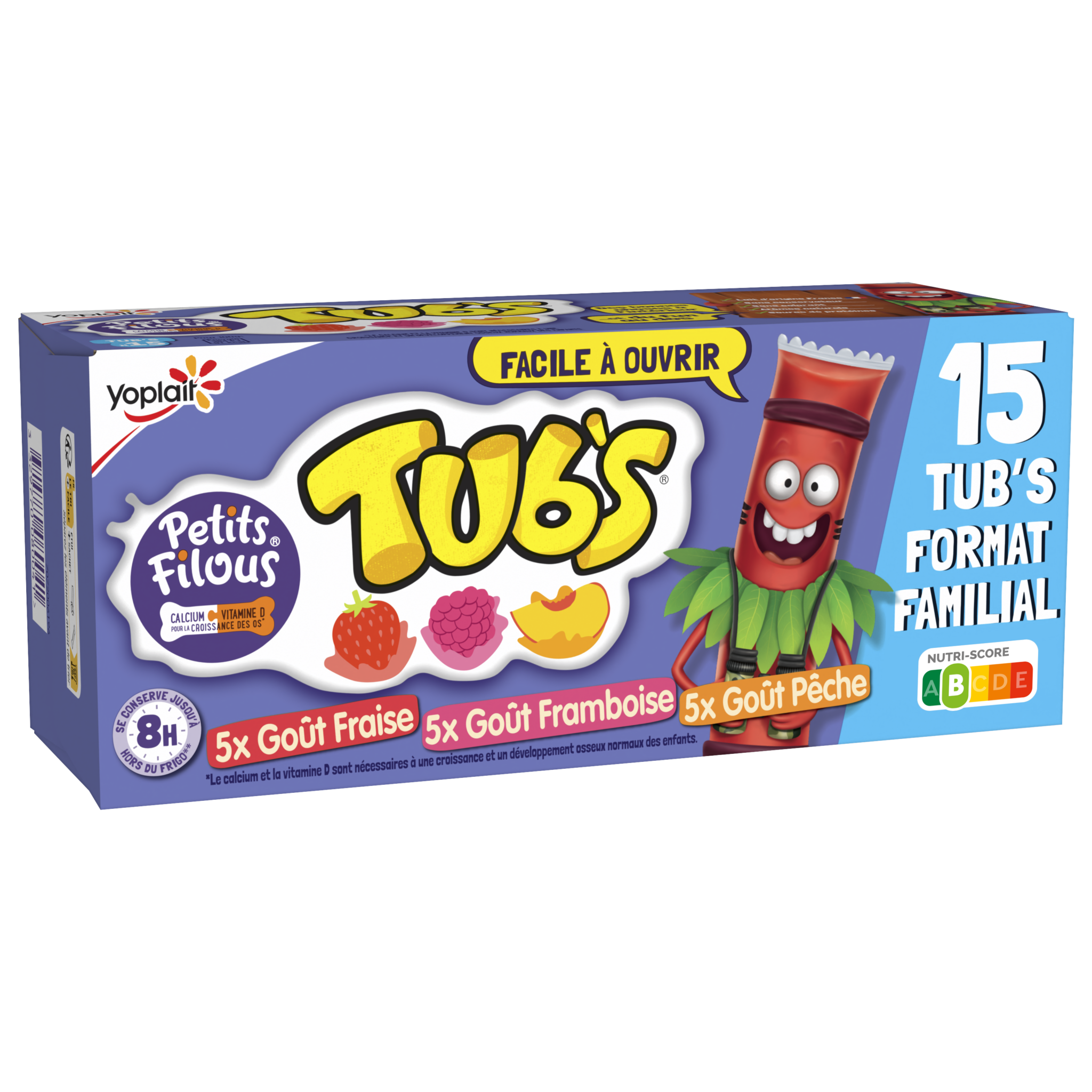 Fromage frais aux fruits mixés — Petits Filous Yoplait